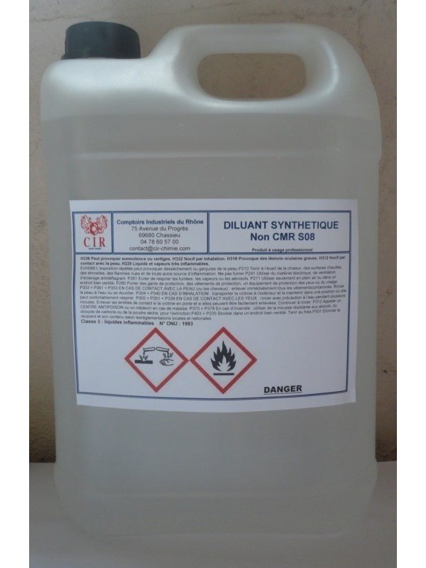 Diluant cellulosique non CMR